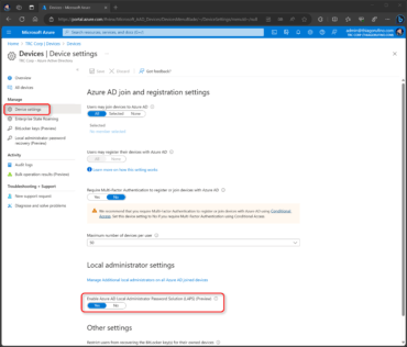 Gerenciando Windows LAPS com Intune e Entra ID