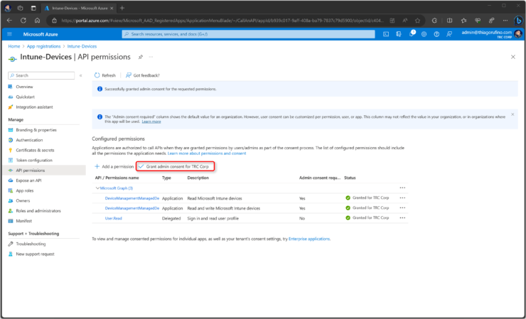 Como Registrar Um App No Entra Id Para Acessar O Microsoft Graph Via Powershell