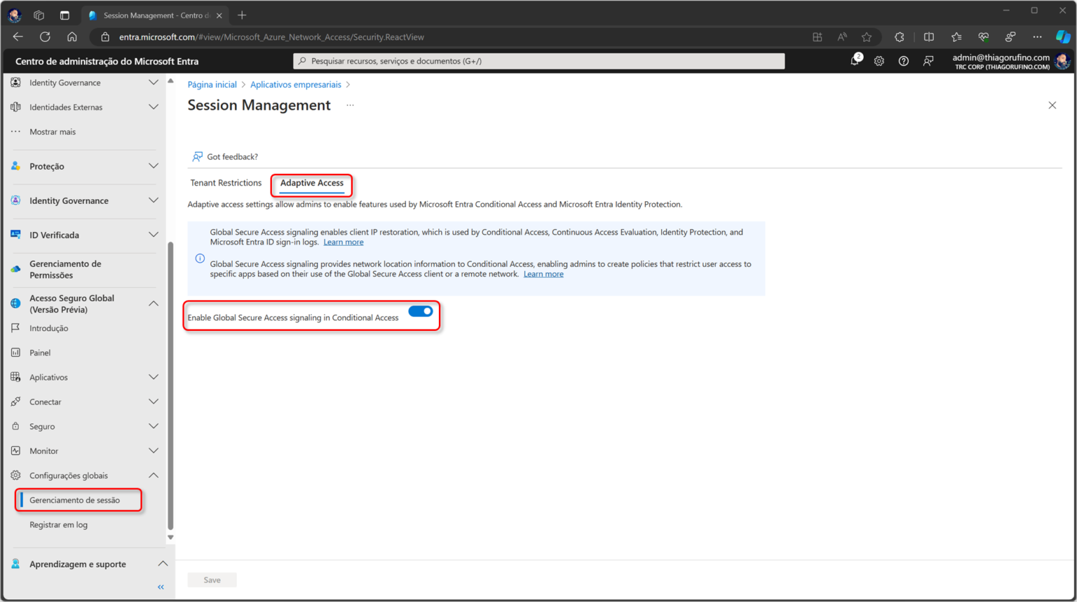 Microsoft Global Secure Access Private Access